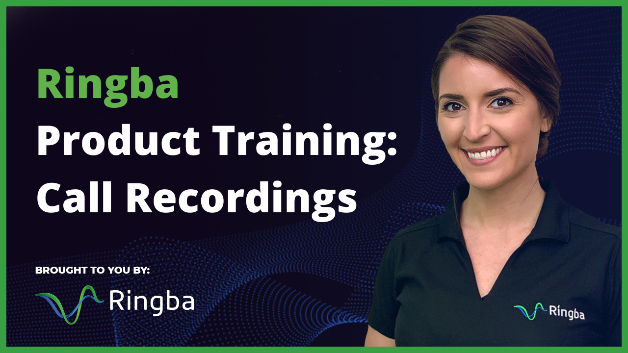 Ringba Product Training: Call Recordings | Ringba Call Tracking Platform